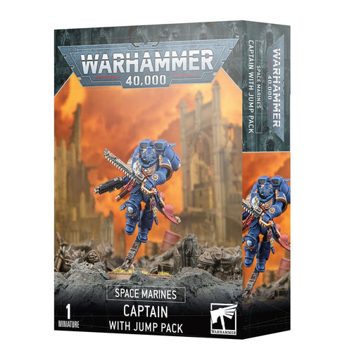 Space Marines: Captain with Jump Pack – Battlegrounds TCG
