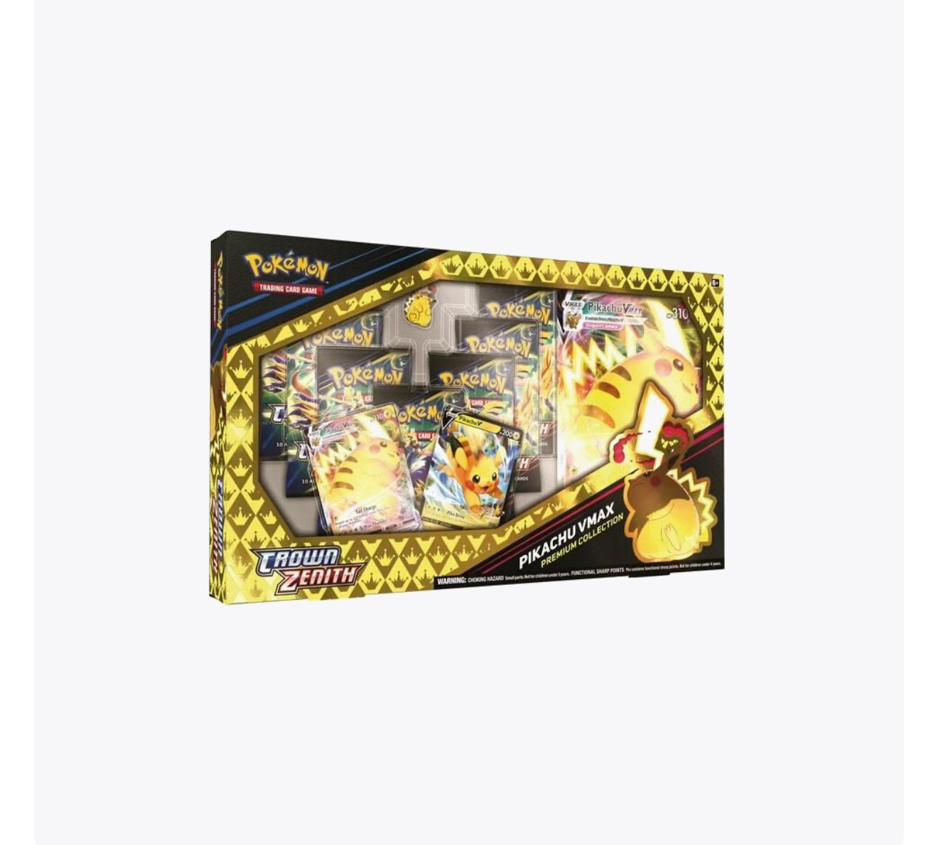 Pikachu VMAX Premium Collection - Crown Zenith (CRZ) – Battlegrounds TCG
