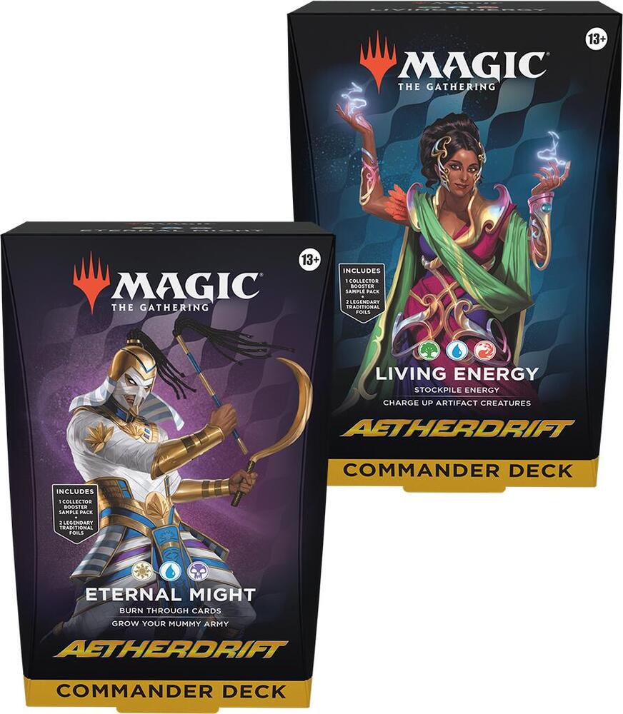 Aetherdrift Commander Decks [Set of 2] - Commander: Aetherdrift (DRC ...